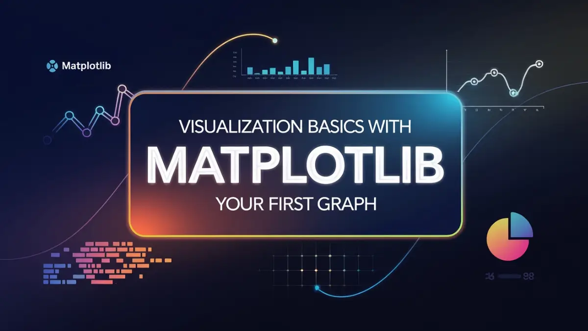 Visualization Basics with Matplotlib: Your First Graph - Mizanur Rahman Visualization Basics with Matplotlib: Your First Graph - Mizanur Rahman